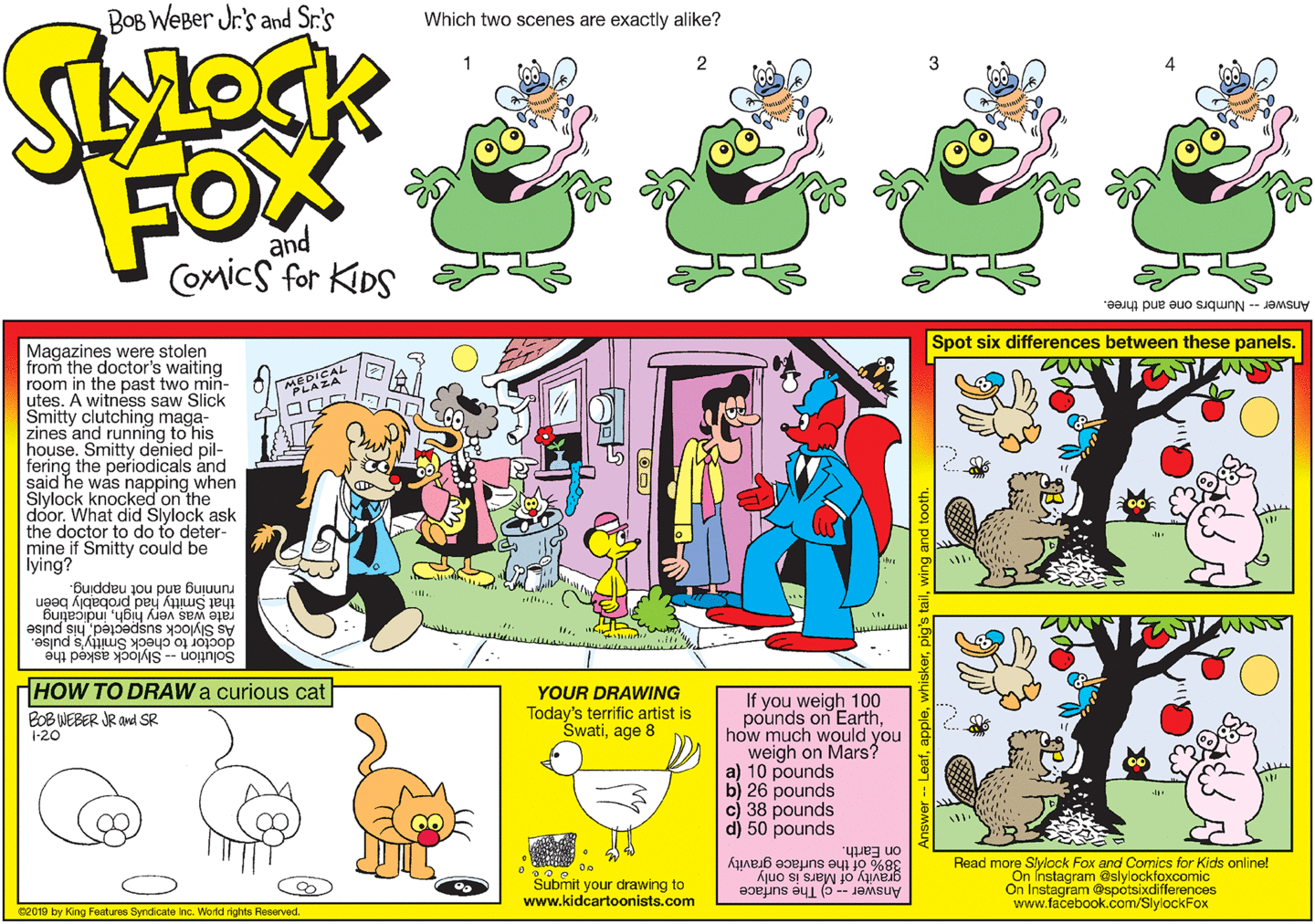 Slylock Fox -Comics For Kids